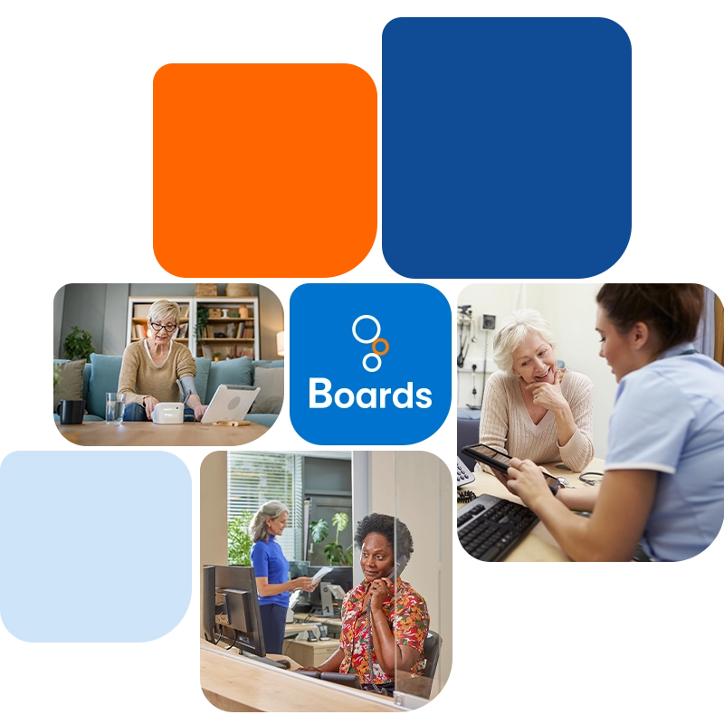 Een bibliotheek vol met boards - ZorgDomein